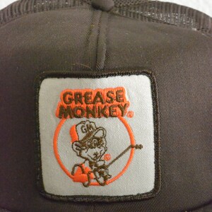 Vintage Grease Monkey Trucker Hat made in U.S.A. - Etsy
