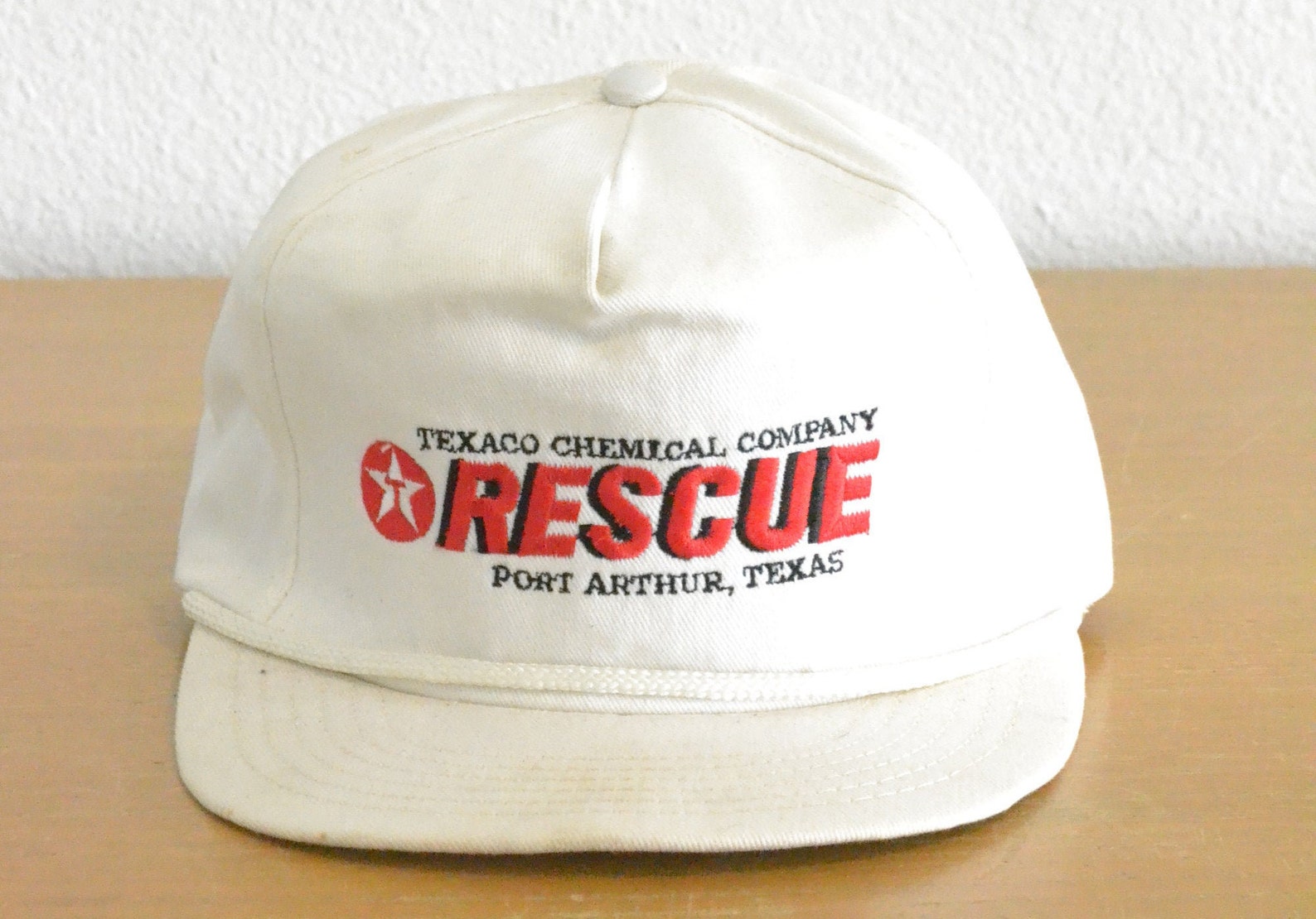 Vintage Texaco Chemical Company Rescue Port Arther Cap made - Etsy