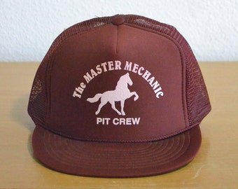Pit Crew Hat - Etsy