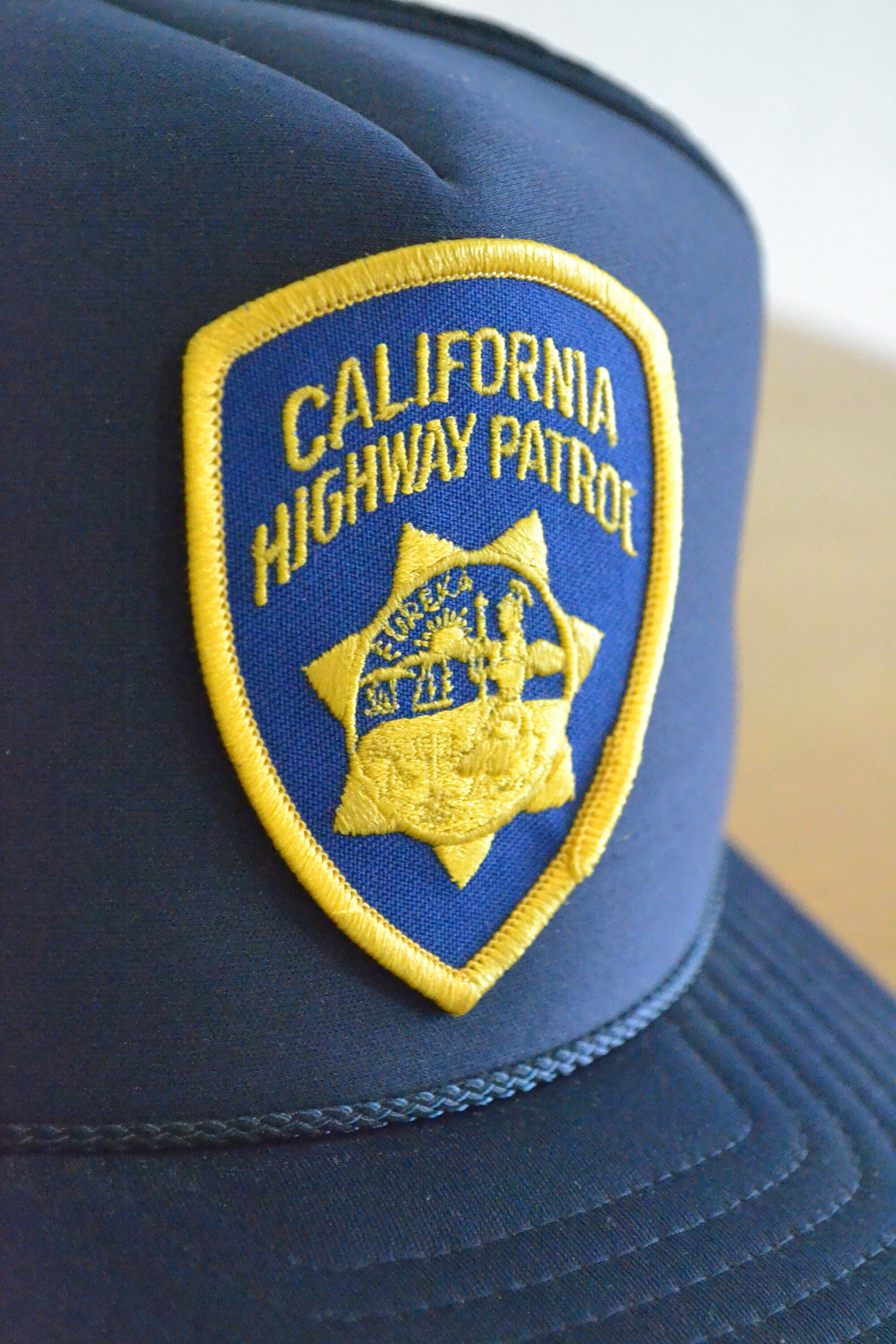 Vintage California Highway Patrol Trucker Hat | Etsy