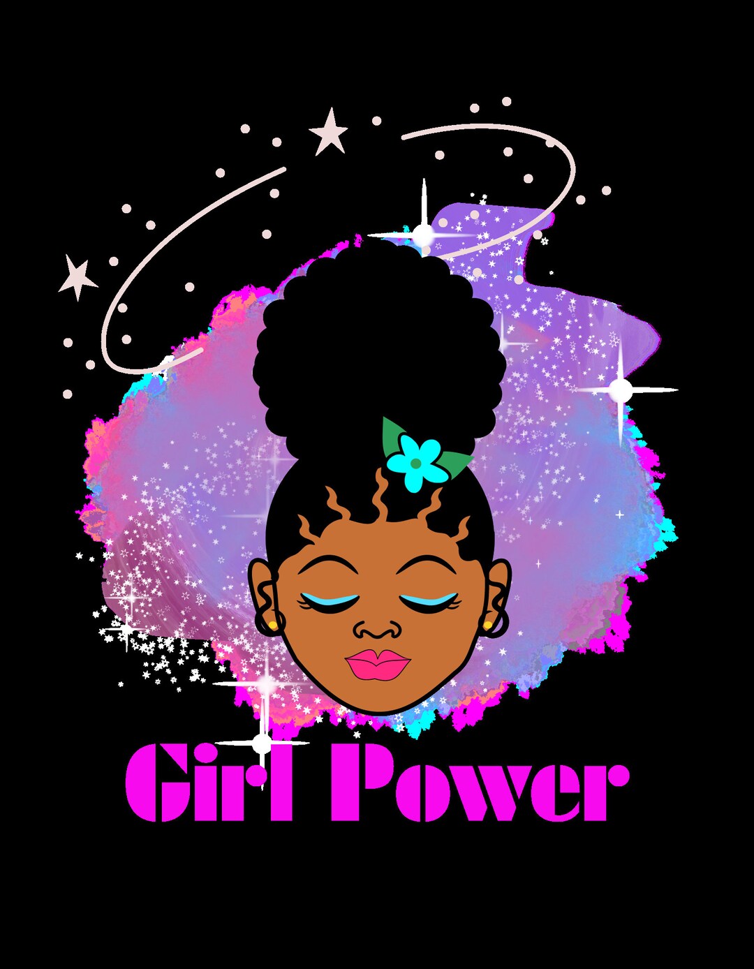 Girl Power Design SVG - Etsy