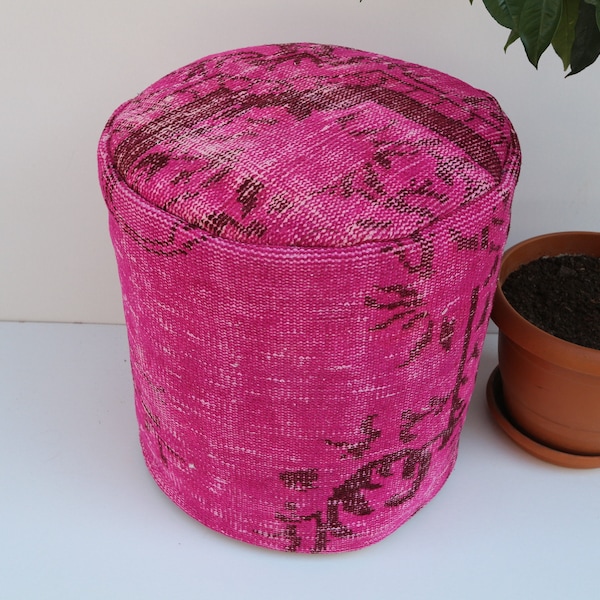 Pink Pouf - Etsy