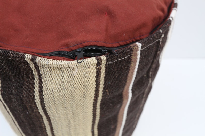 Living Room Pouf Handmade Pouf Black Pouf White Pouf Black - Etsy