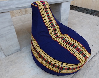 Navy Blue Pouf - Etsy