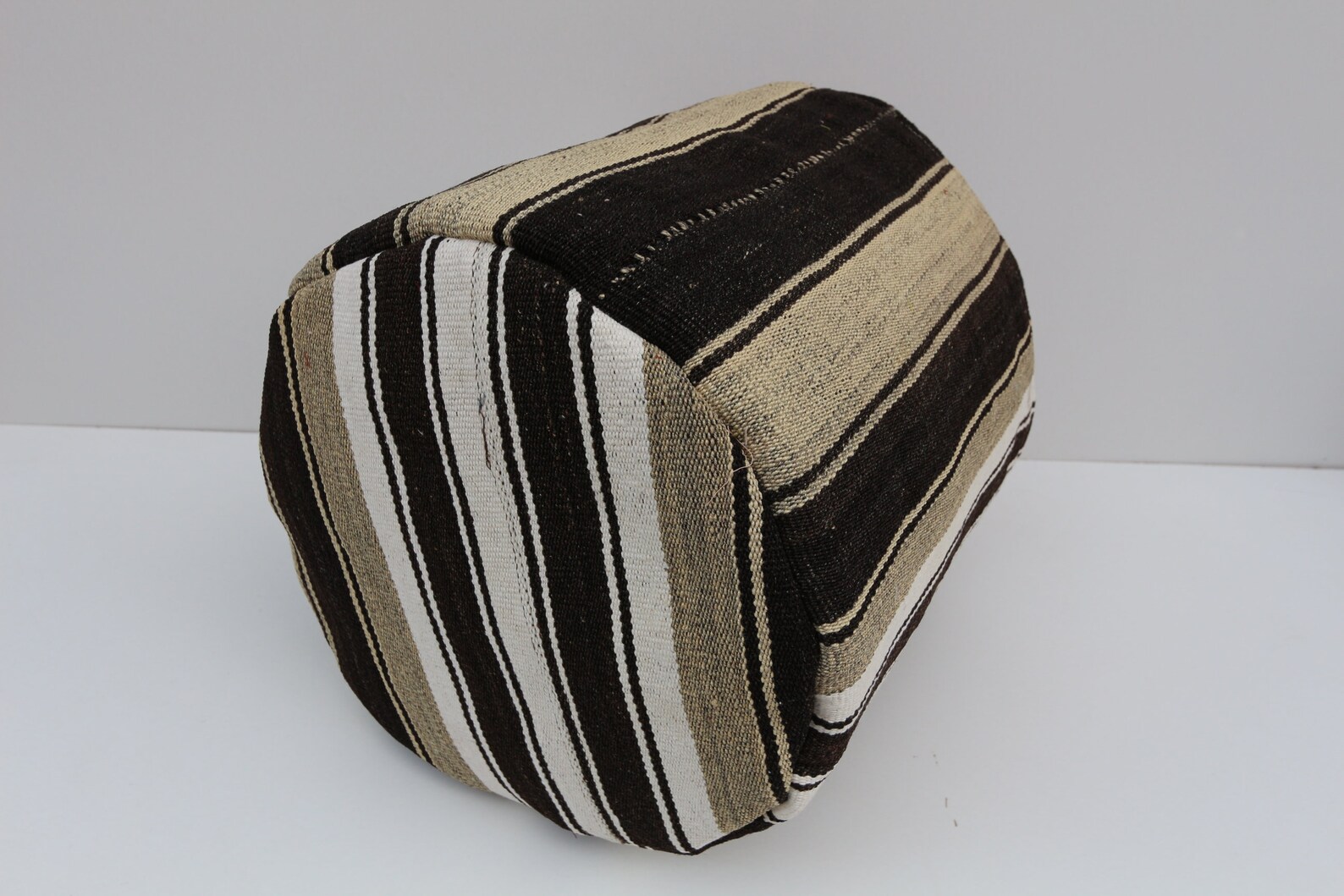 Living Room Pouf Handmade Pouf Black Pouf White Pouf Black - Etsy