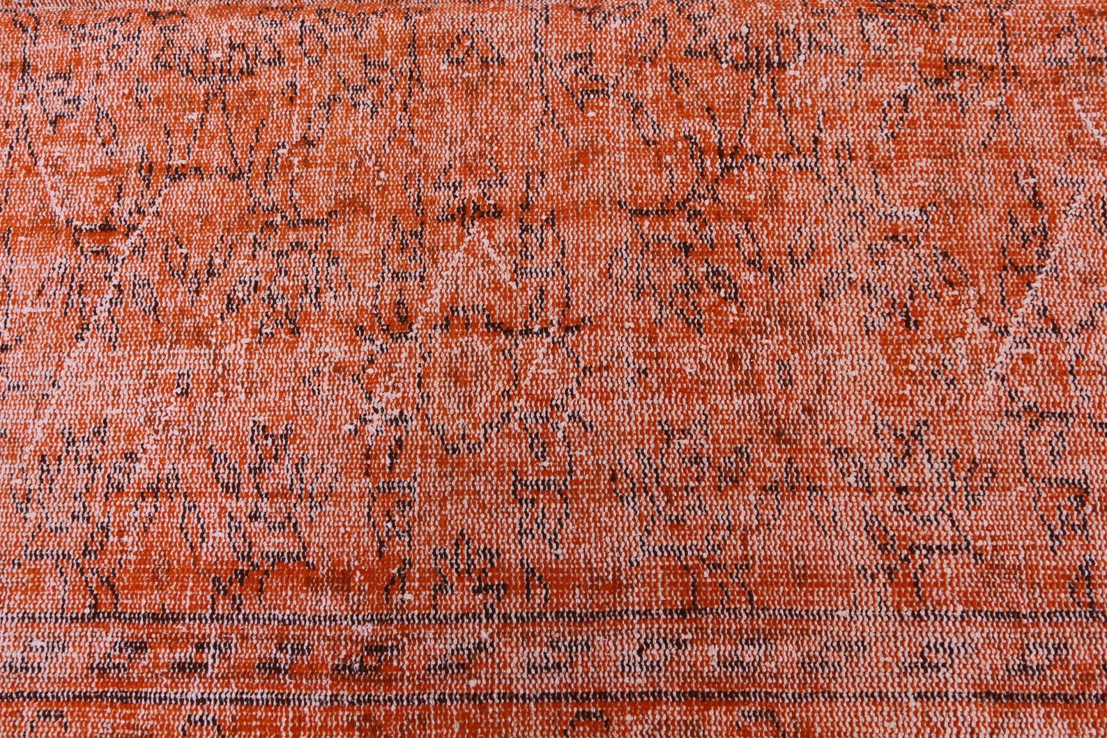 6x9 Rustic Orange Bohemian Vintage Handmade Floor Rug Living - Etsy