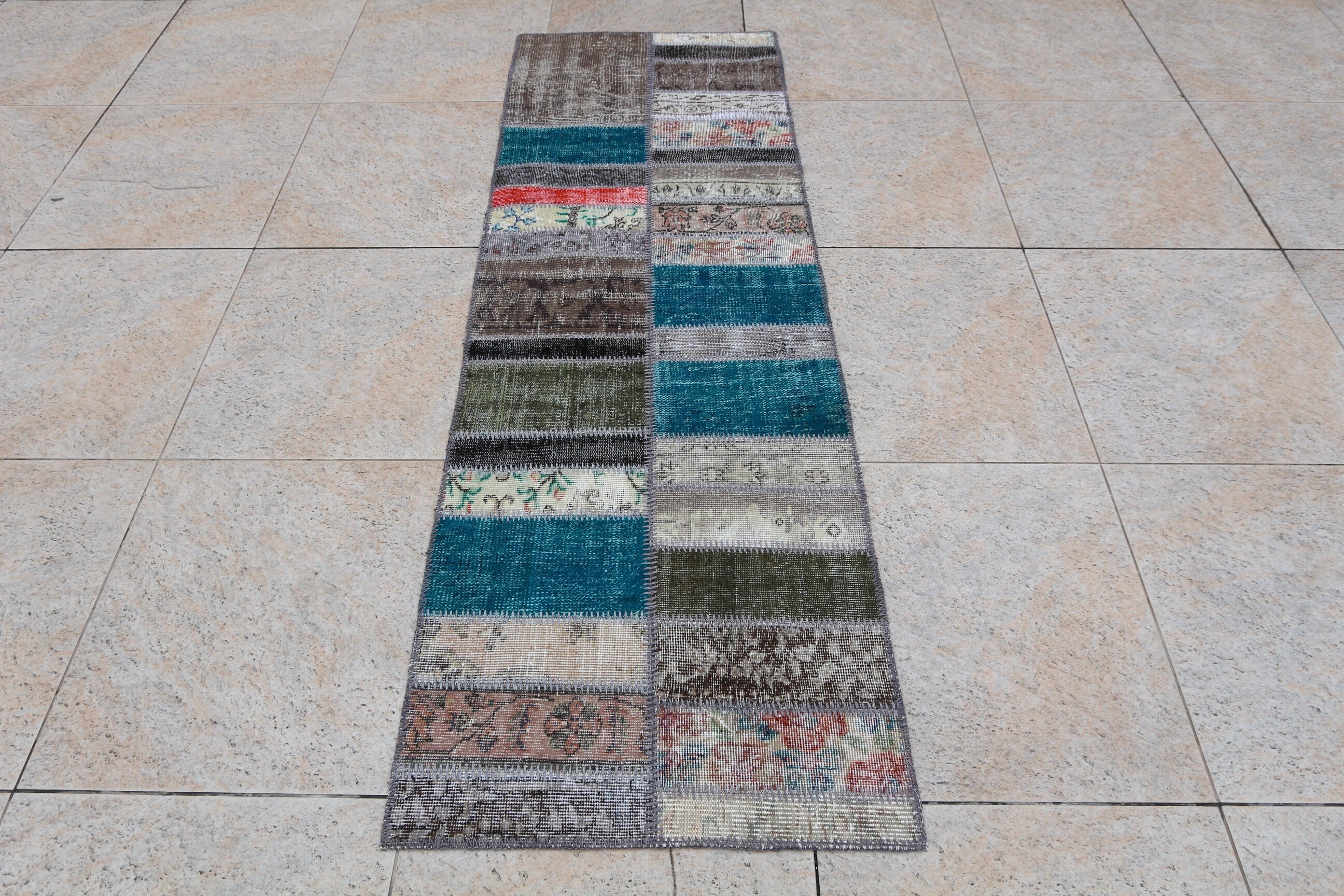 3x7 Runner Hallway Patchwork Decorative Modern Rug Kitchen - Etsy