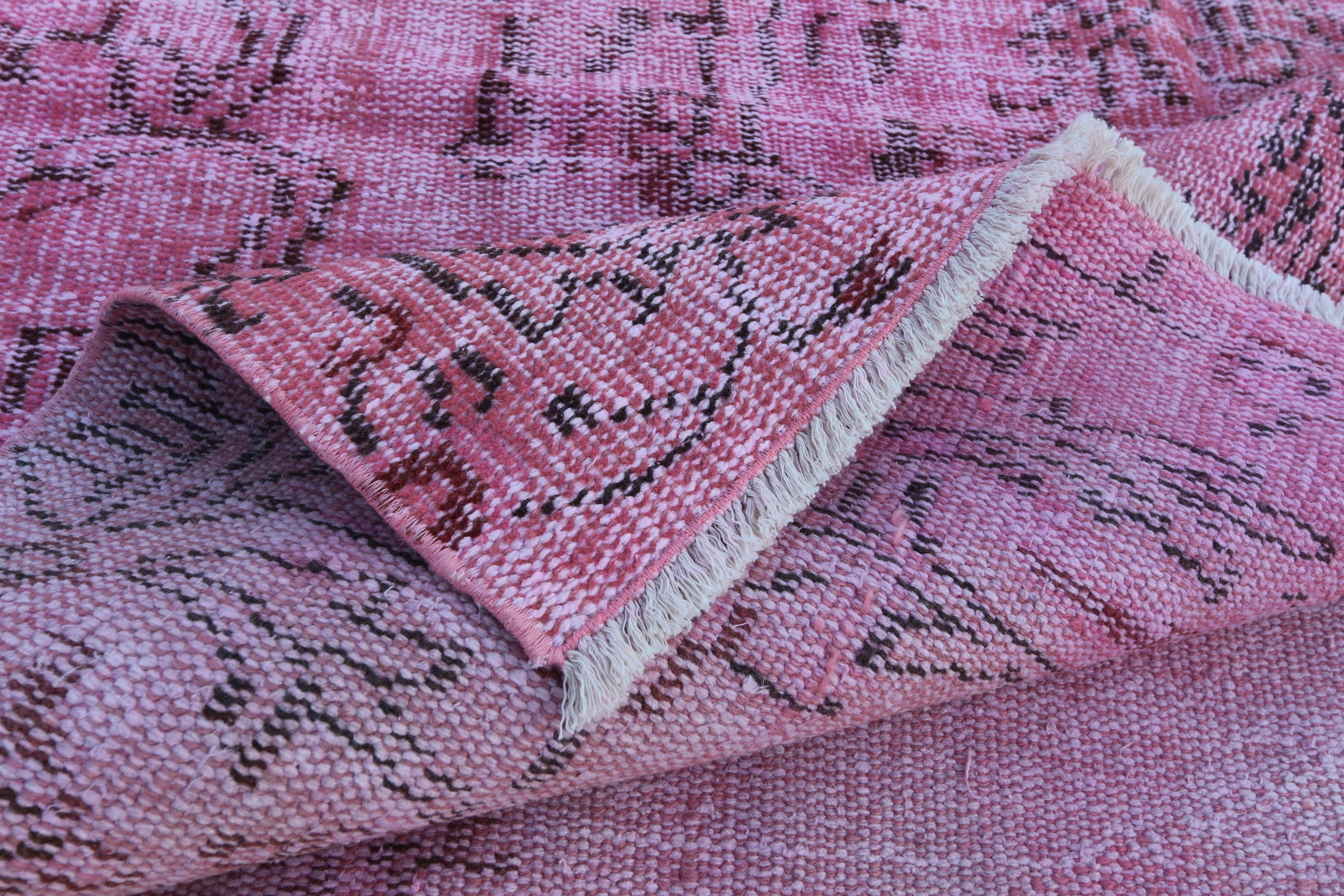 Decorative Pink Rug 9'7x5'7feet 298x174 - Etsy