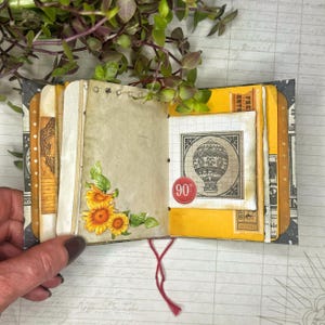 Mini Vintage Junk Journal, Classic Journal, Vintage Ladies Junk Journal ...