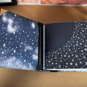 Celestial Journal, Night Sky Journal, Handmade Journal, Star Notebook ...
