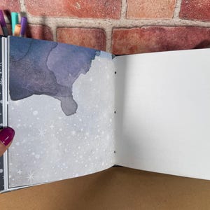 Celestial Journal, Night Sky Journal, Handmade Journal, Star Notebook ...