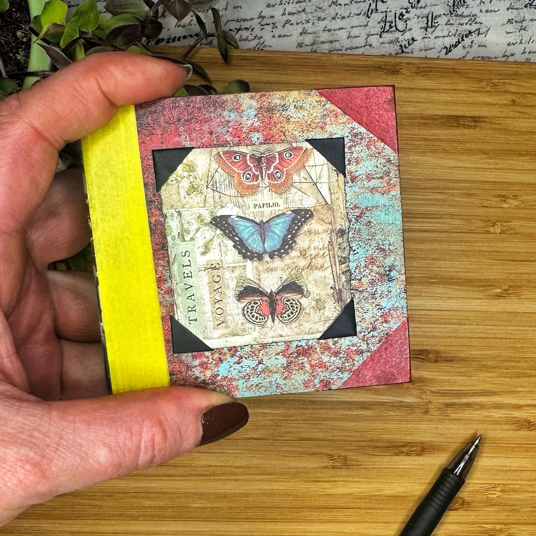 Mini Travel Junk Journal, Travel Journal, Mini Travel Journal ...