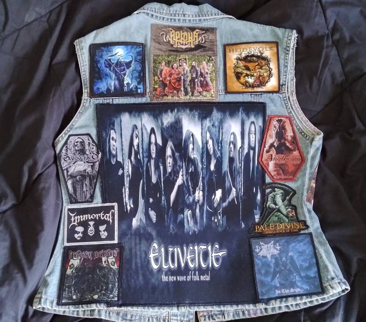 Metal Band Battle Vest - Etsy
