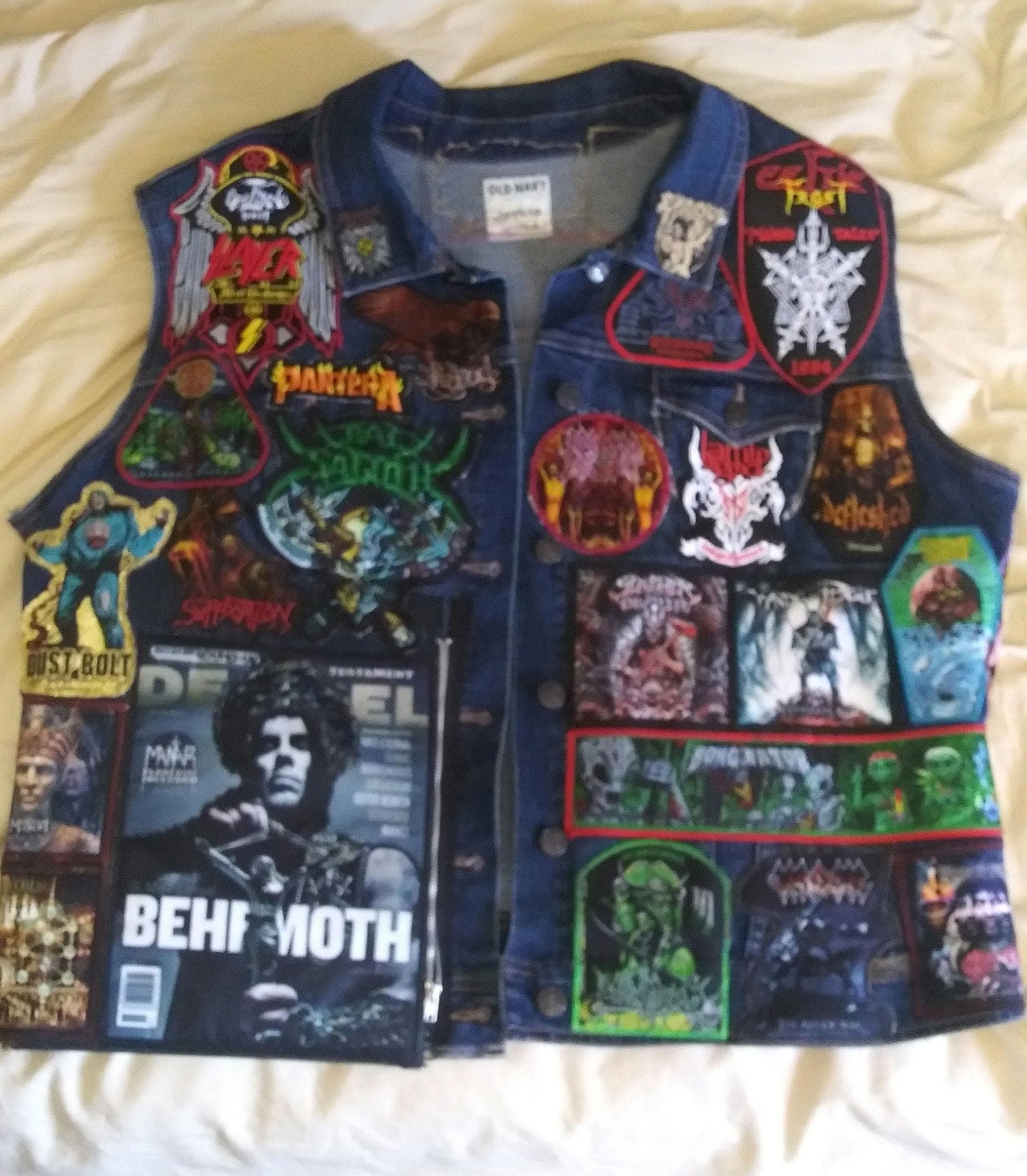 Metal Band Battle Vest - Etsy