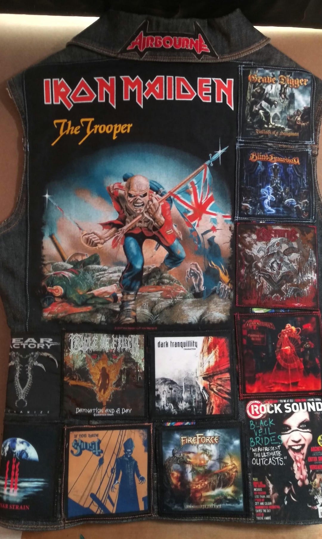 Metal Band Battle Vest - Etsy