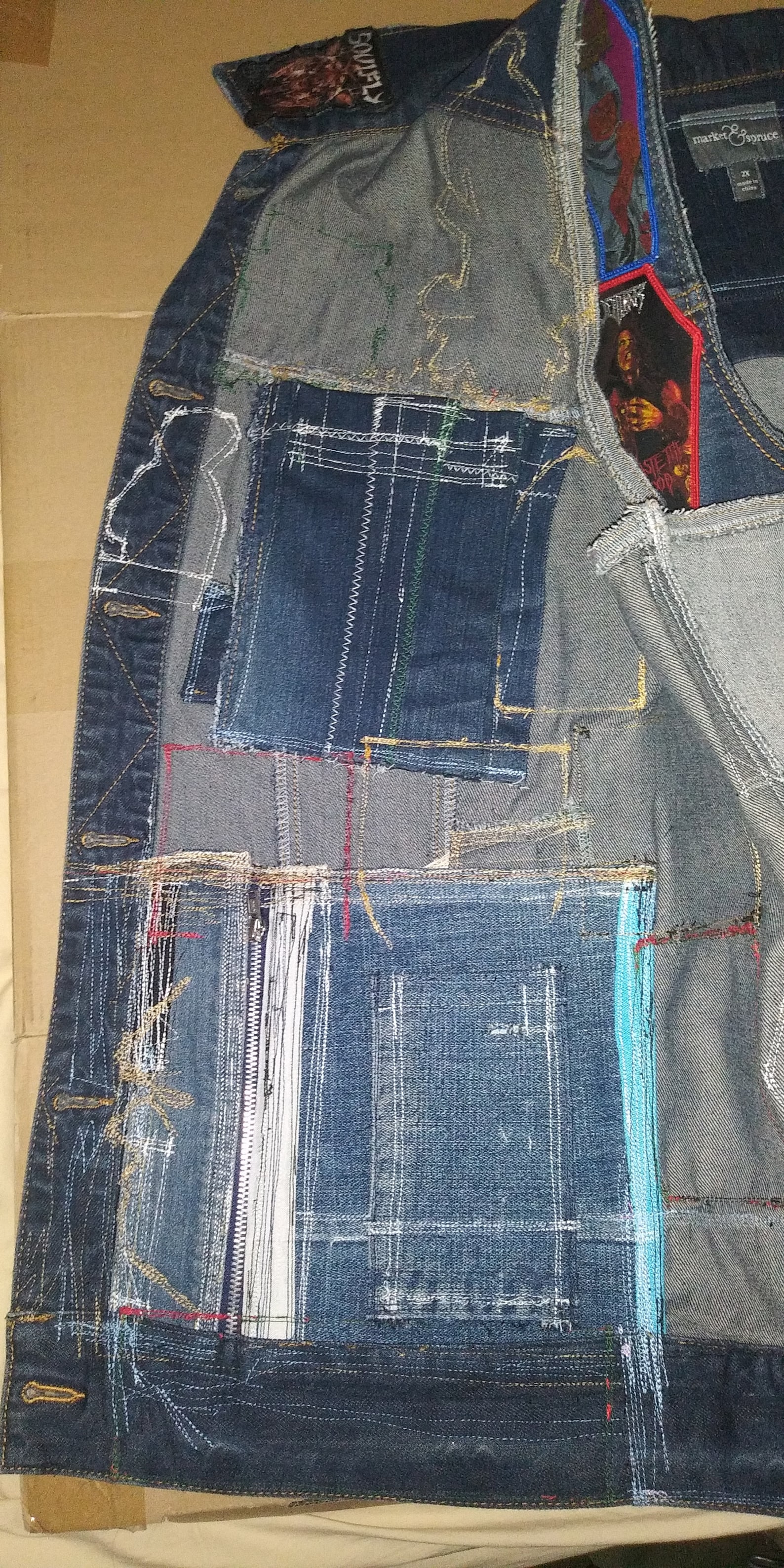 Battle Vest Metal Band Vest - Etsy