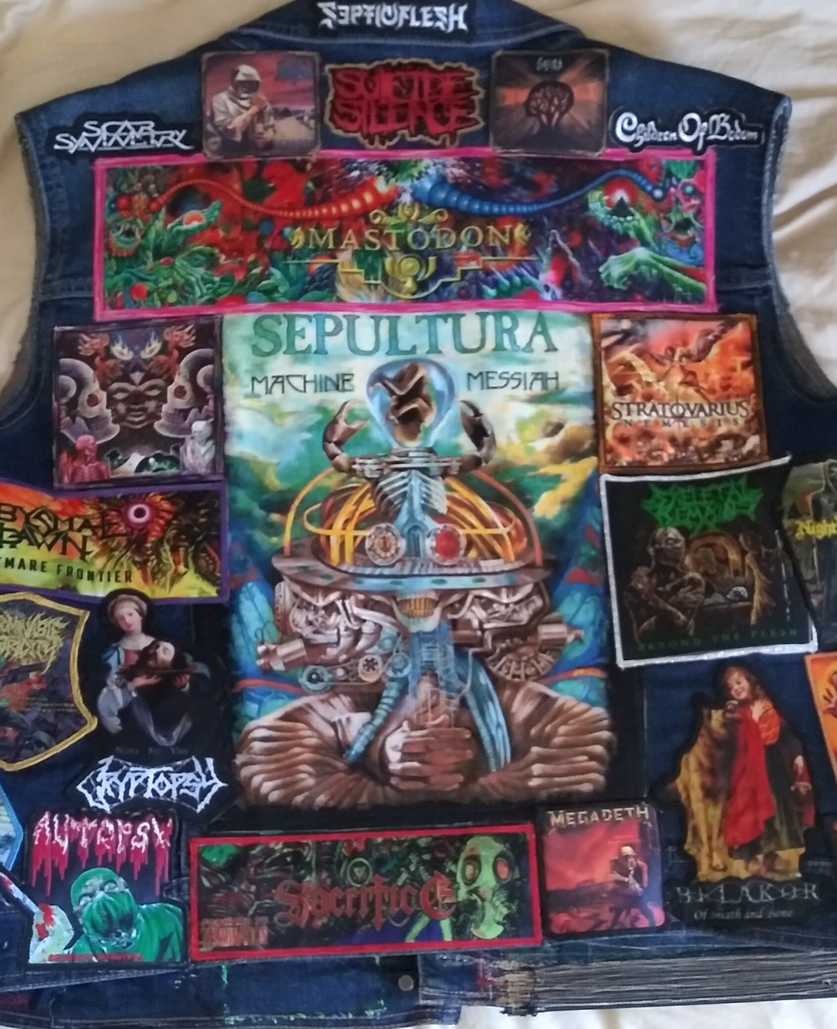 Metal Band Battle Vest - Etsy