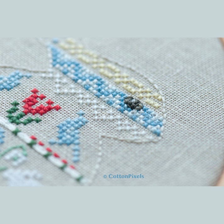 Easter Bunny Sampler Pincushion Cross Stitch Digital Pattern - Etsy