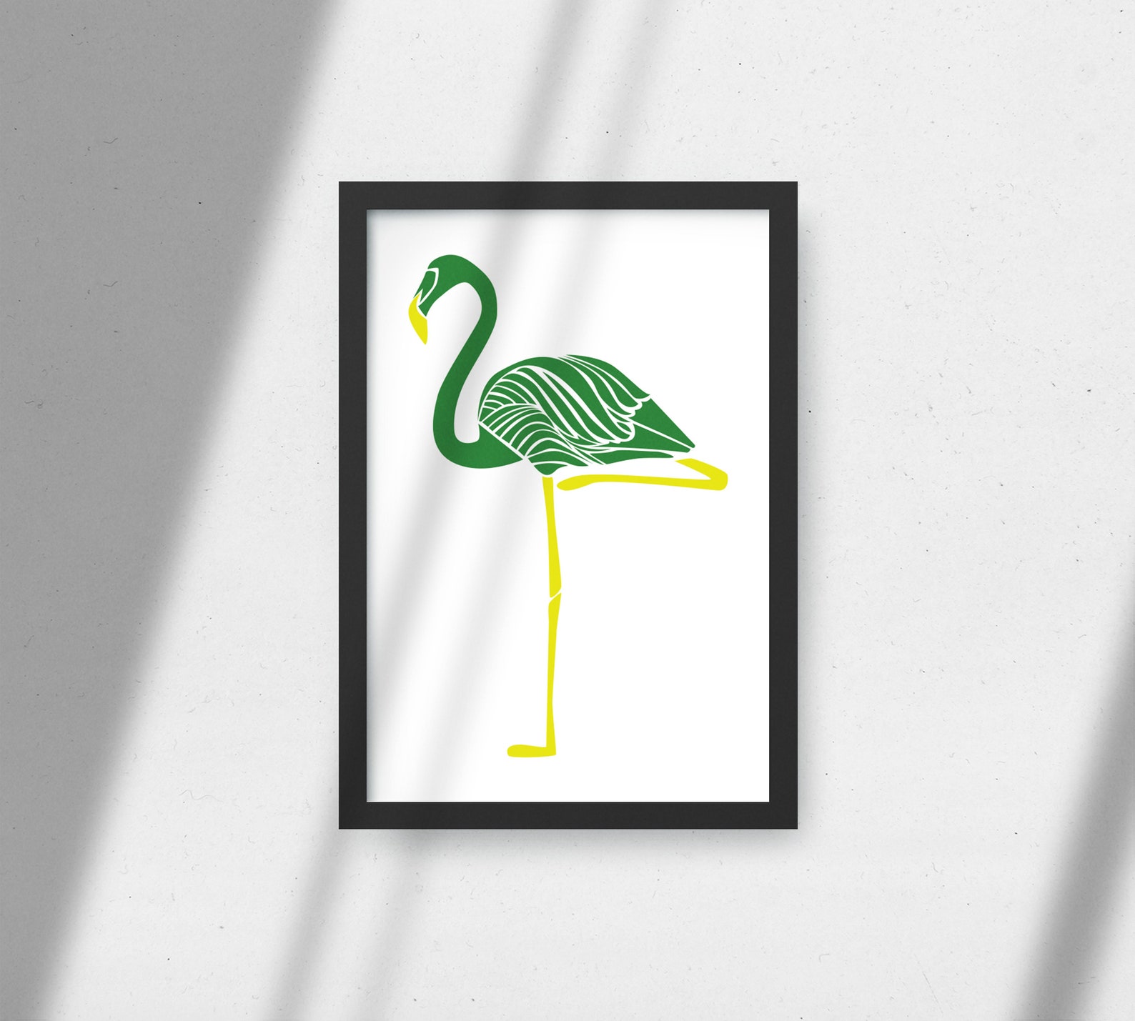 Cactus Pineapple Flamingo Printable Wall Art Set of 3 - Etsy
