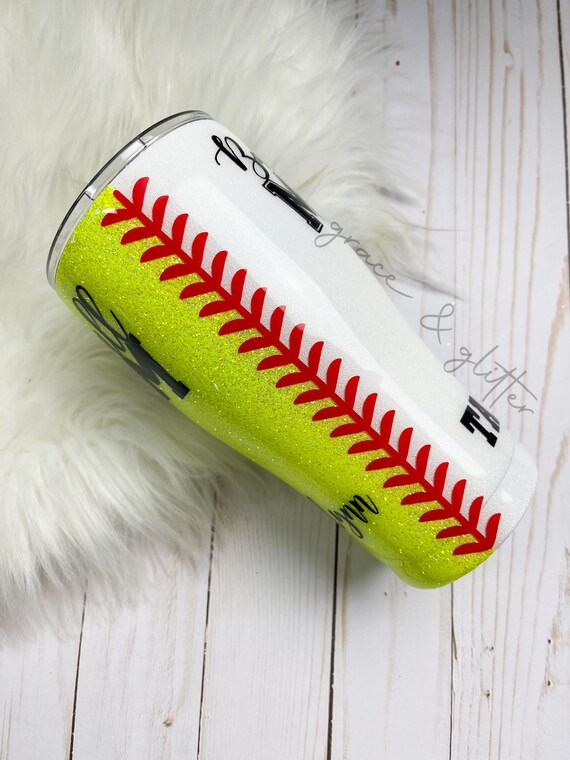 Split Baseball & Softball Mom Tumbler Sports Mom Gift - Etsy