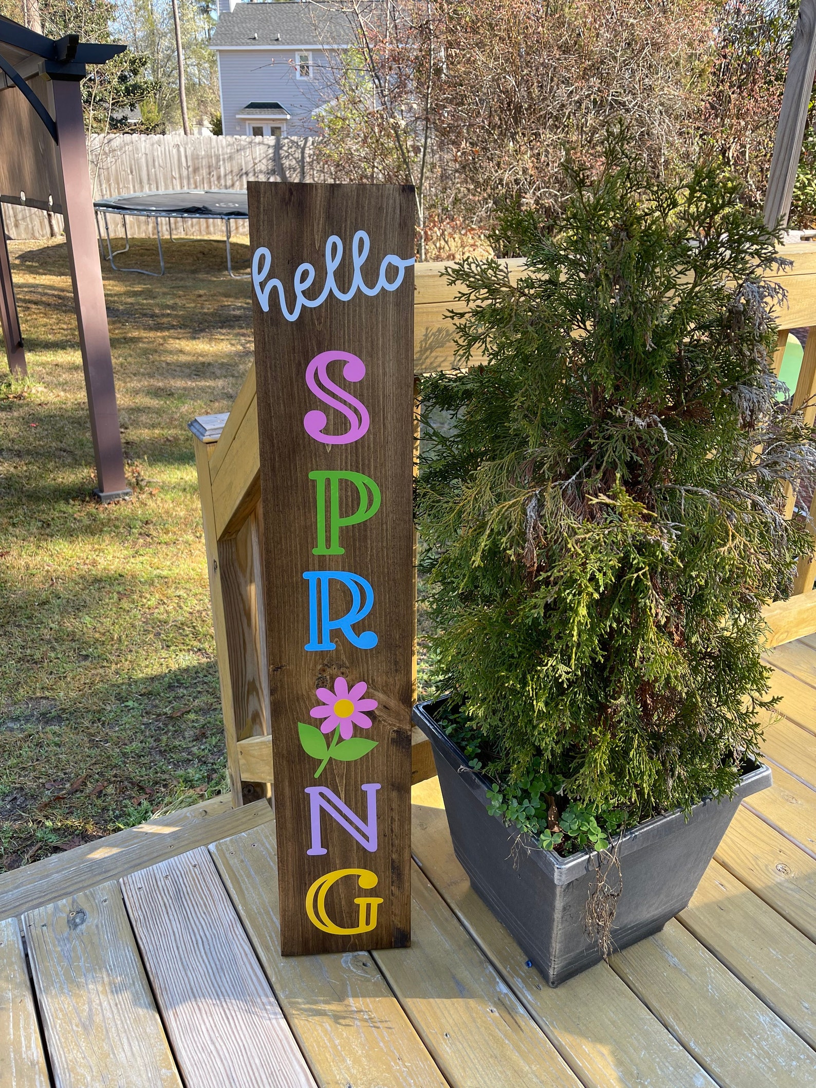 Reversible Porch Sign Spring Porch Sign Summer Porch Sign - Etsy