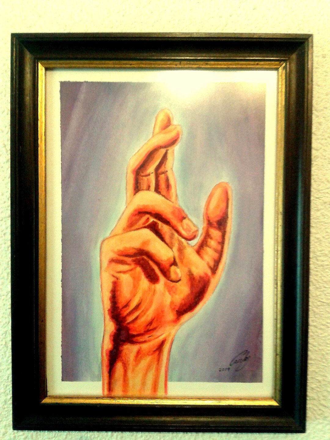 Trinidad Manual. Manual Gesture of the Trinity. Watercolor - Etsy