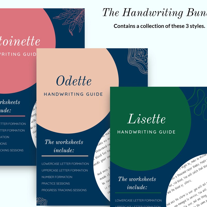 TheHandwritingStudio - Etsy