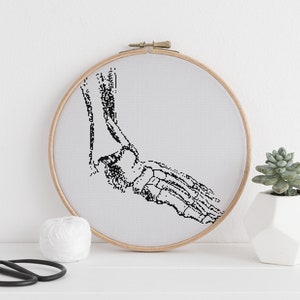 Foot Bones Cross Stitch Pattern Counted X Stitch Anatomy - Etsy UK
