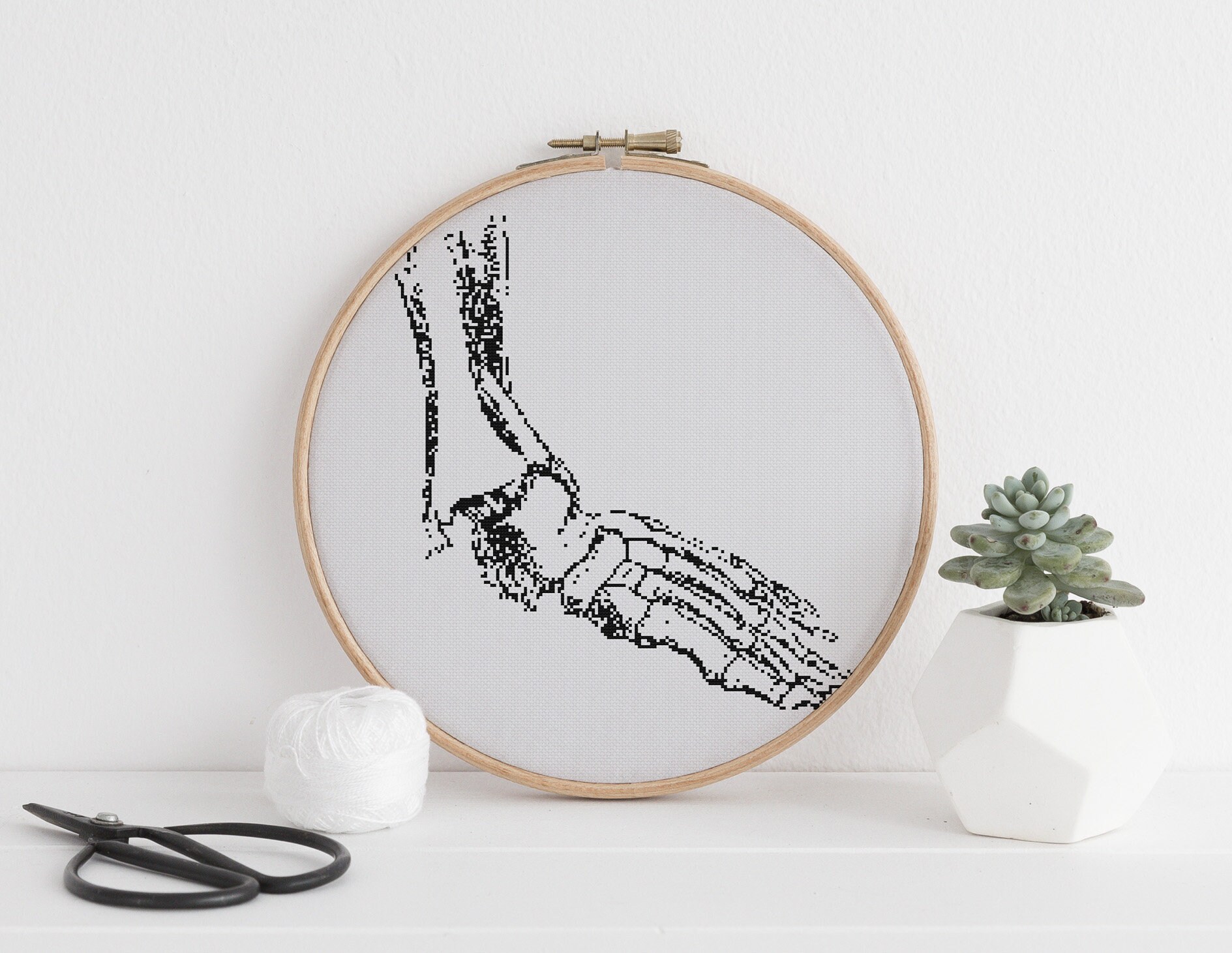 Foot Bones Cross Stitch Pattern Counted X Stitch Anatomy - Etsy UK
