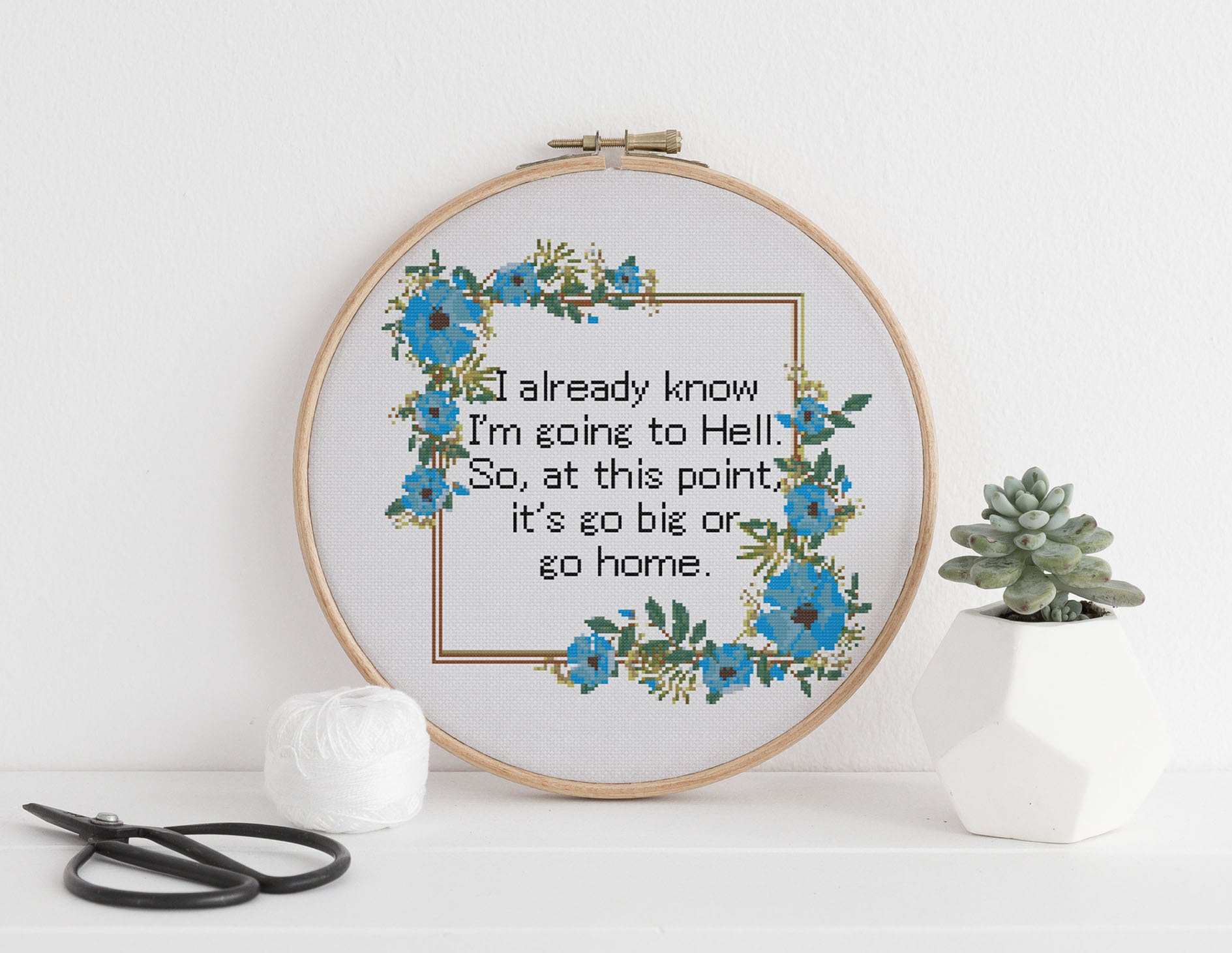 I already know i'm going to hell at this point it's go | Etsy