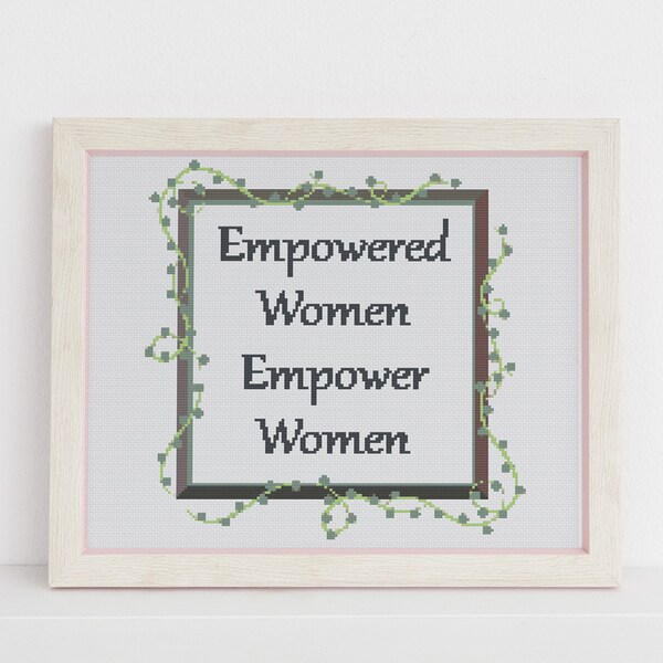 Women Empowerment Cross Stitch Kit - Etsy