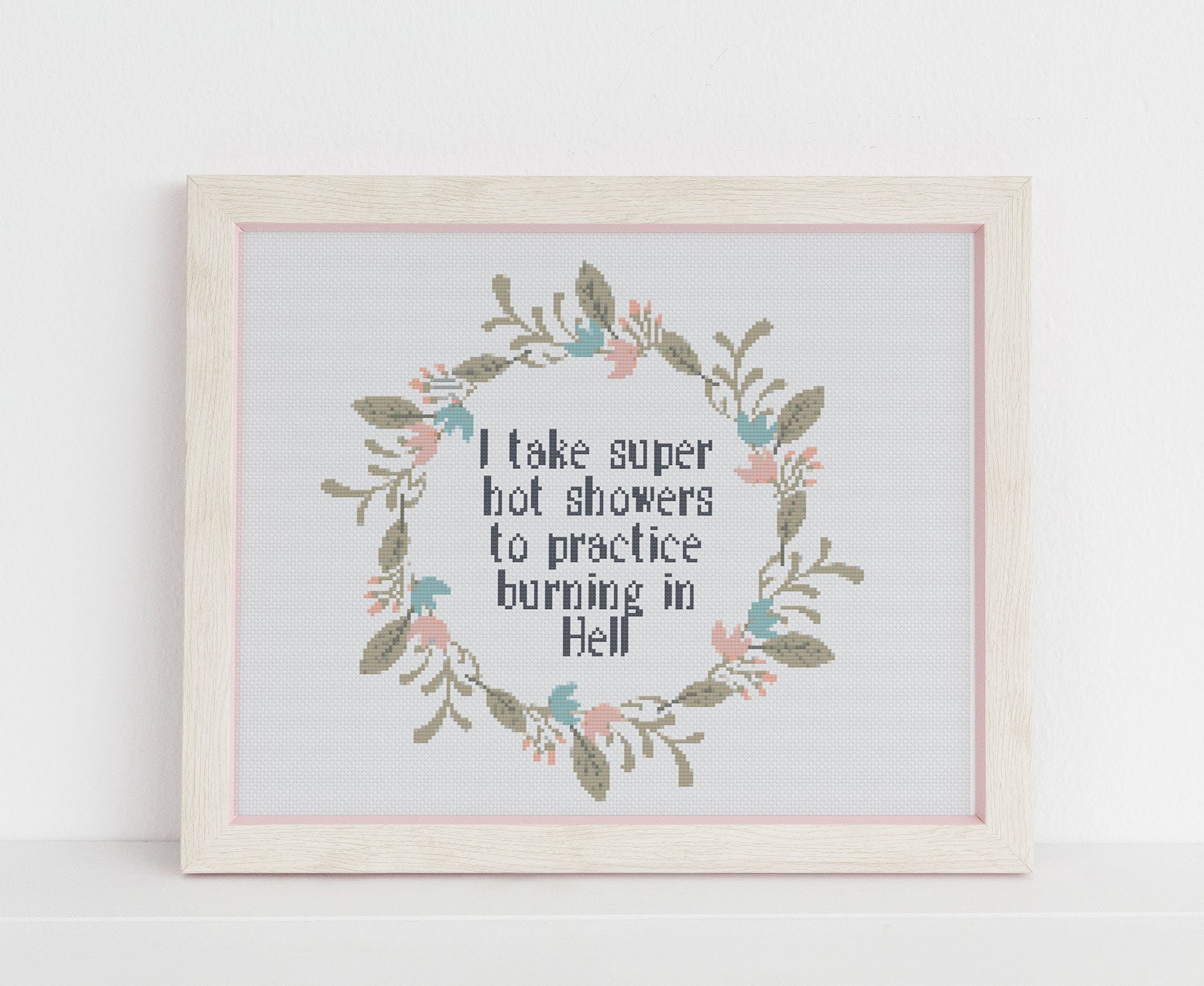 I Take Super Hot Showers To Practice Burning In Hell Sarcasm Etsy Sweden