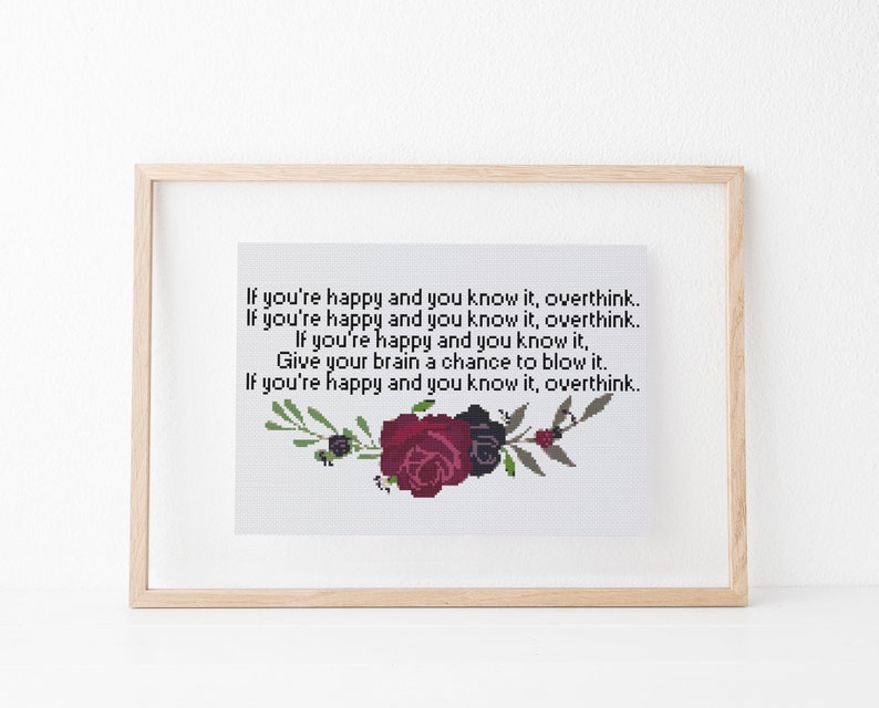 If You're Happy and You Know It Overthink Introvert Funny | Etsy