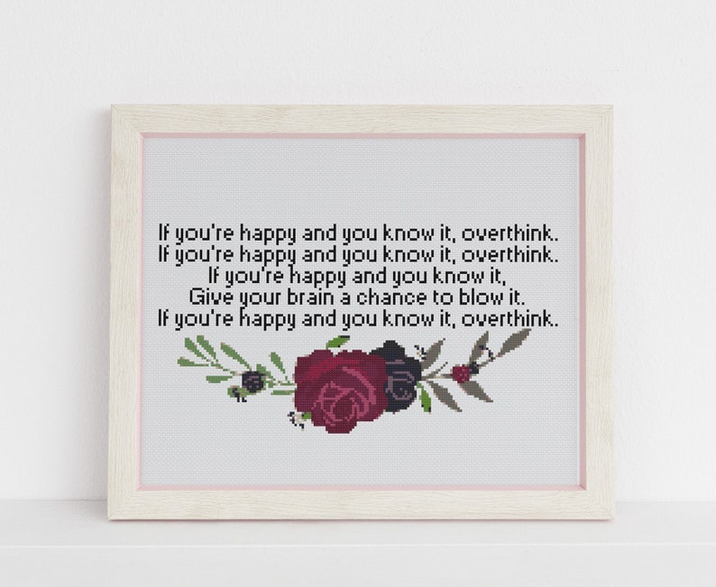 If You're Happy and You Know It Overthink Introvert Funny | Etsy