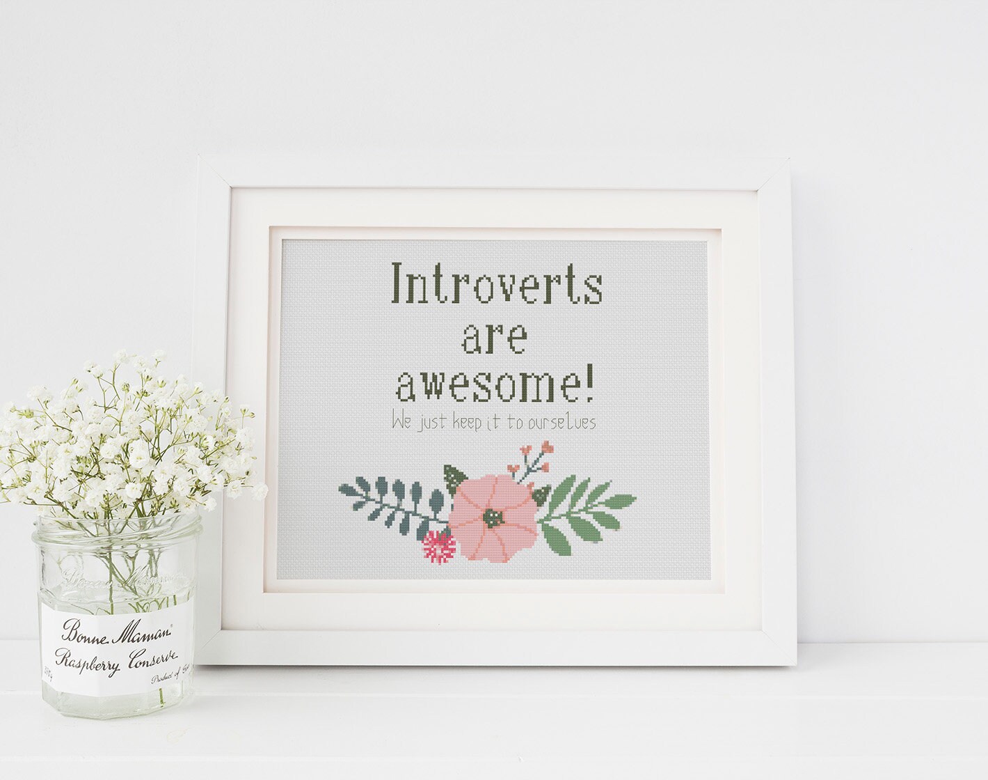 Introverts Are Awesome Cross Stitch Pattern Counted Xstitch - Etsy UK
