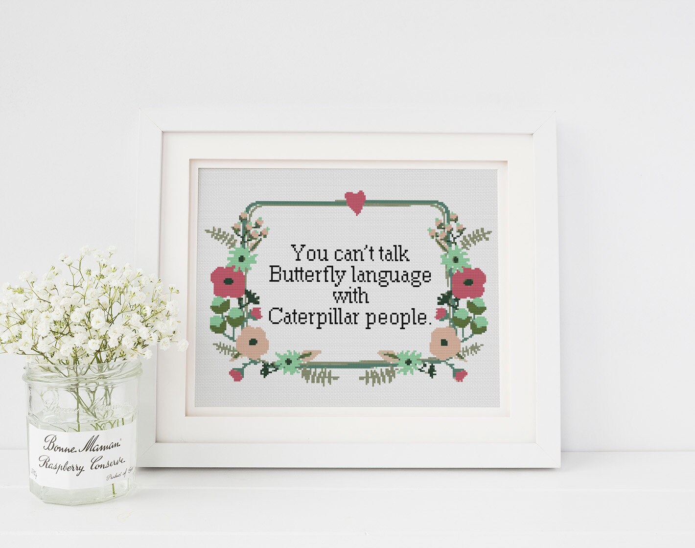 You Can't Talk Butterfly Language to Catapillar People - Etsy UK