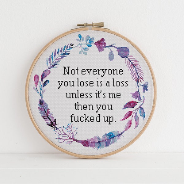 Cross Stitch Humour - Etsy