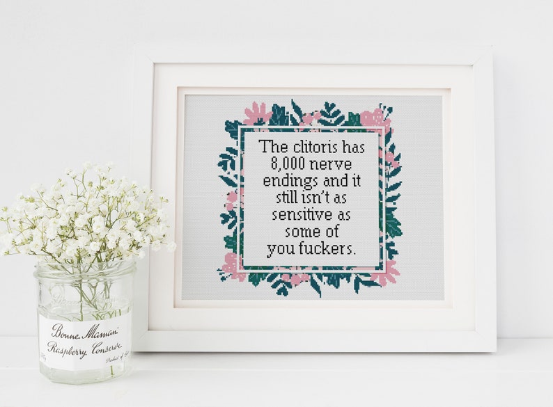 The Clitoris Has 8000 Nerve Endings and It Still Isnt as - Etsy UK