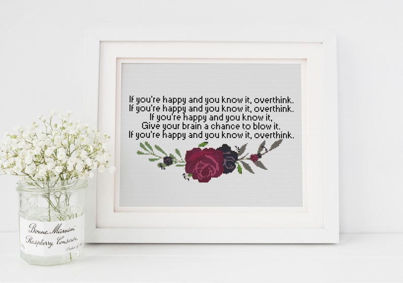 If You're Happy and You Know It Overthink Introvert Funny | Etsy