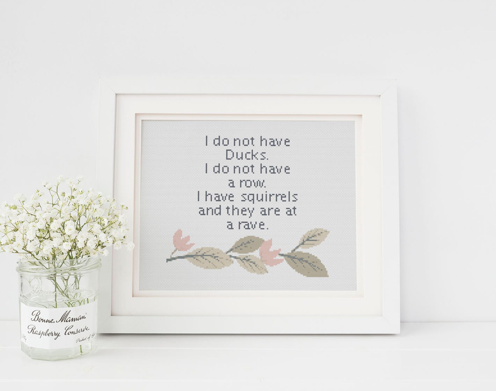 I Don't Have Ducks I Do Not Have a Row I Have Squirrels - Etsy UK
