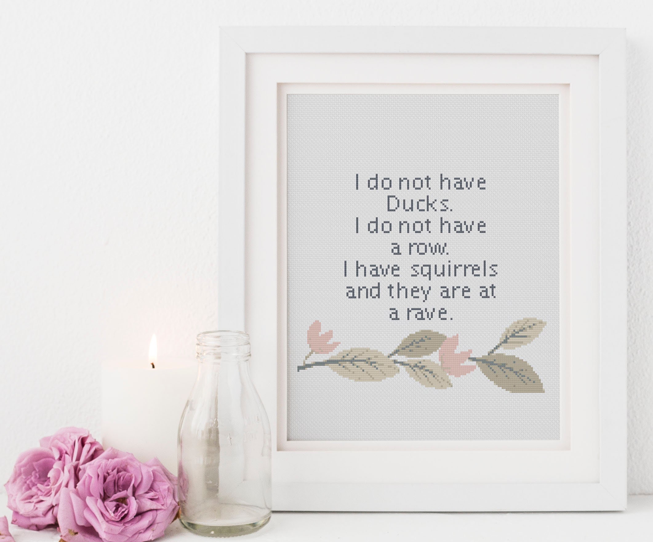 I Don't Have Ducks I Do Not Have a Row I Have Squirrels - Etsy UK