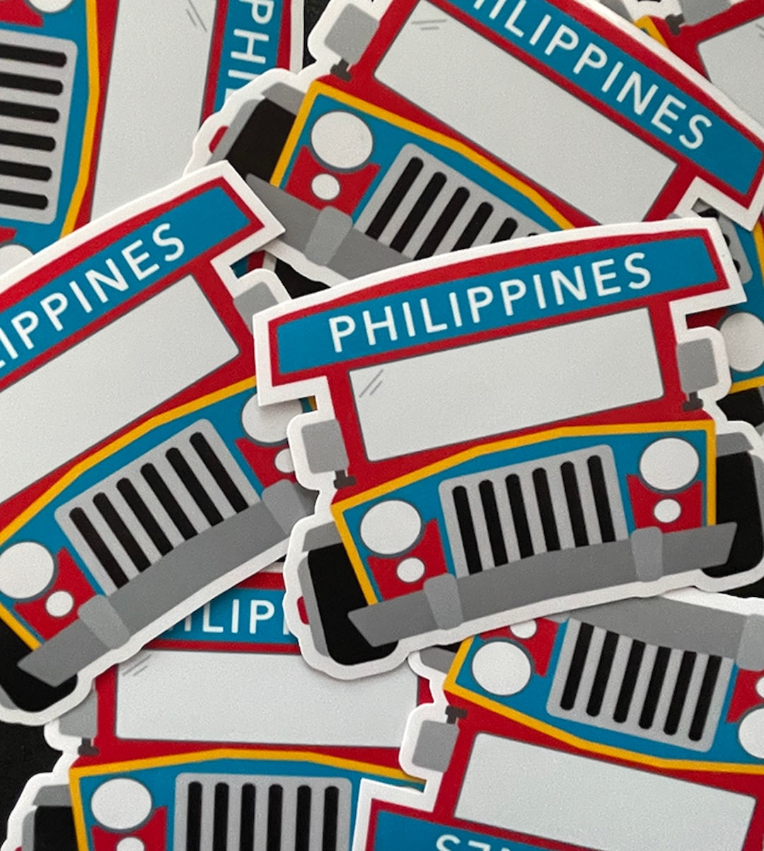 Philippines Jeepney Stickers - Etsy