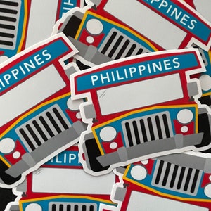 Philippines Jeepney Stickers - Etsy