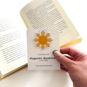 Philippines Sun Bookmark - Glossy Vinyl Pinoy Pride Reading Accessory ...