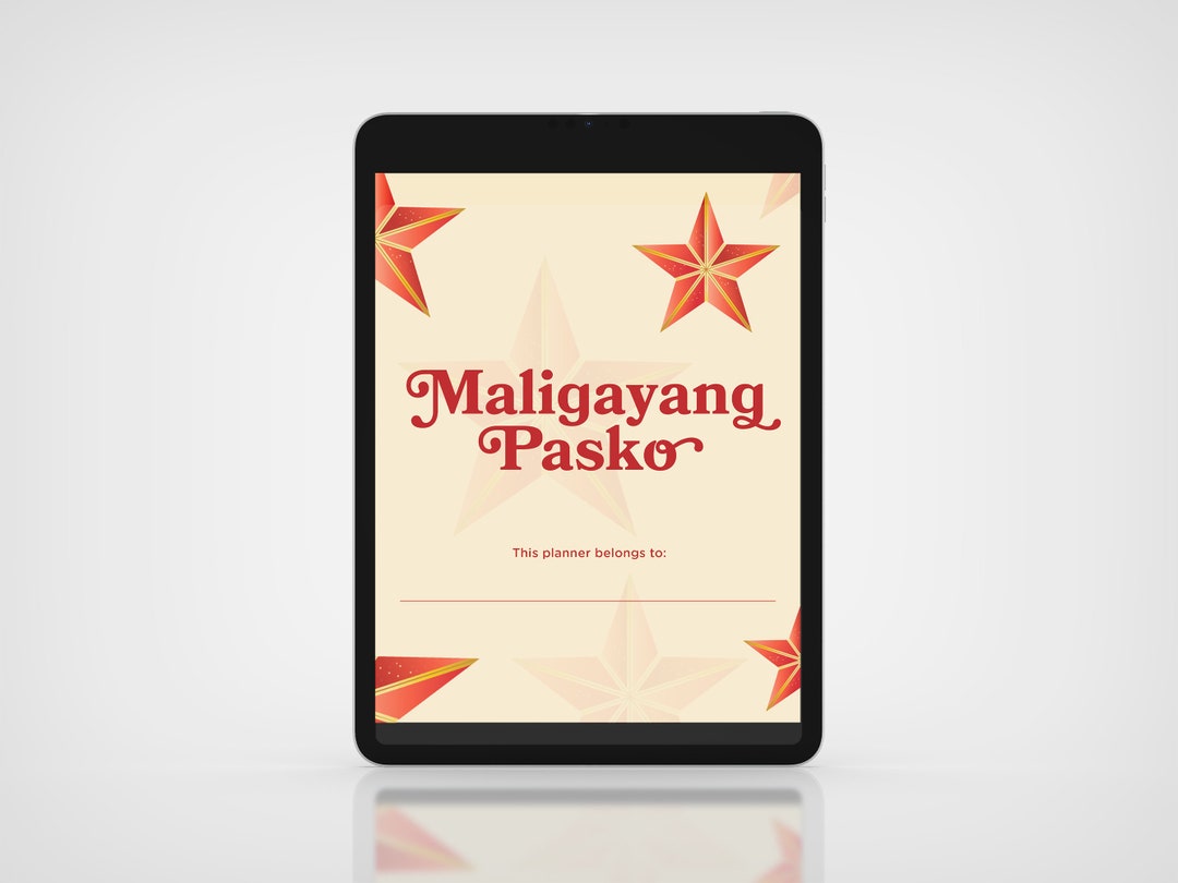 Philippines Parol-themed Digital Planner - Etsy