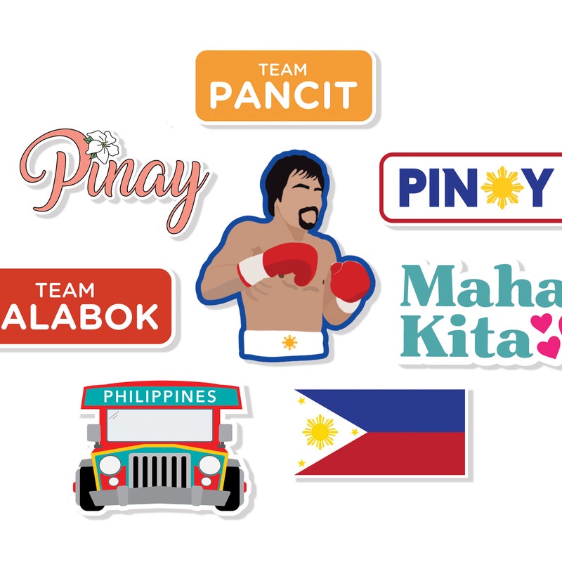 Filipino Stickers - Etsy