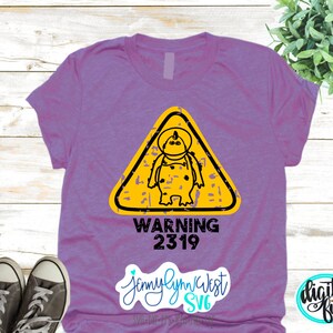 Monsters Inc Monsters Warning 2319 SVG Silhouette World Disneyland ...