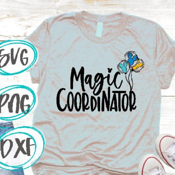 Magic Coordinator Svg - Etsy
