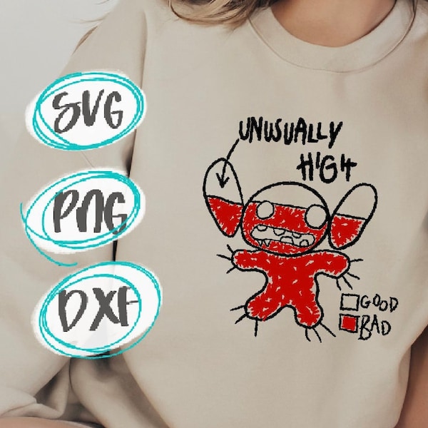 Good Bad Stitch Svg - Etsy