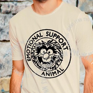 Muppets Animal SVG Muppets Emotional Support Animal Svg DXF - Etsy